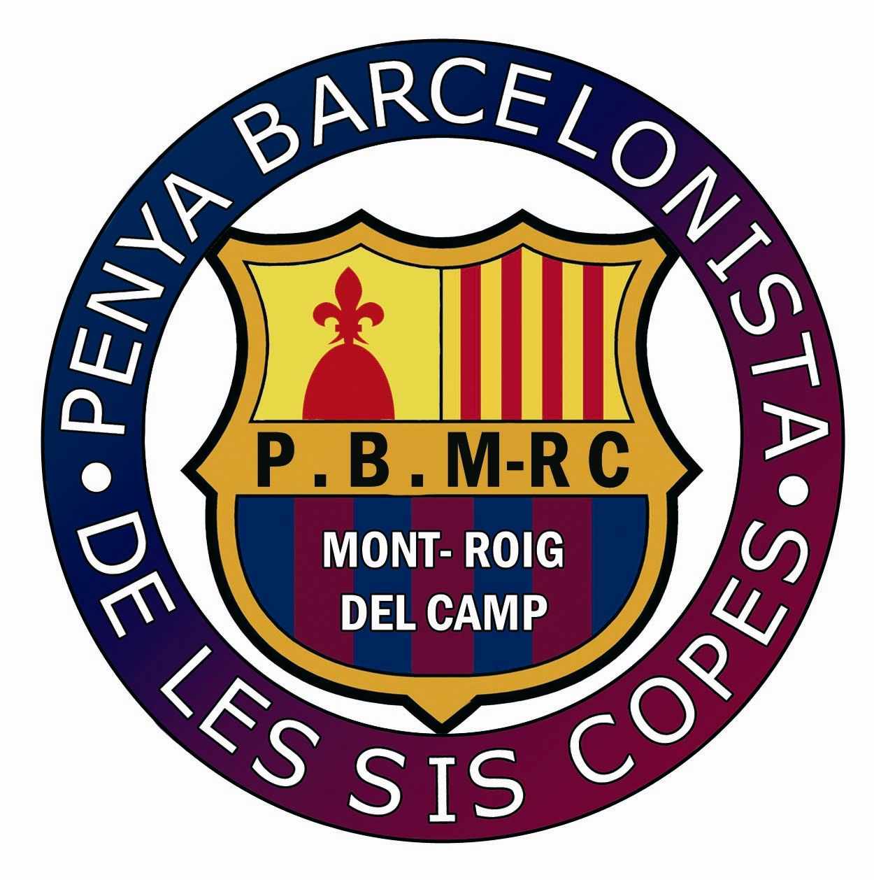 PENYA BARCELONISTA DE LES SIS COPES DE MONT-ROIG DEL CAMP: EL LOGO QUE ...